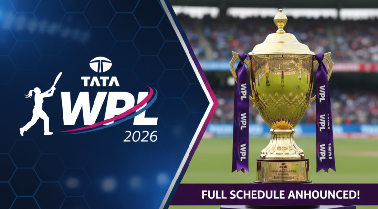 TATA WPL 2026 Full Schedule: Complete Match List, Venues & Timings