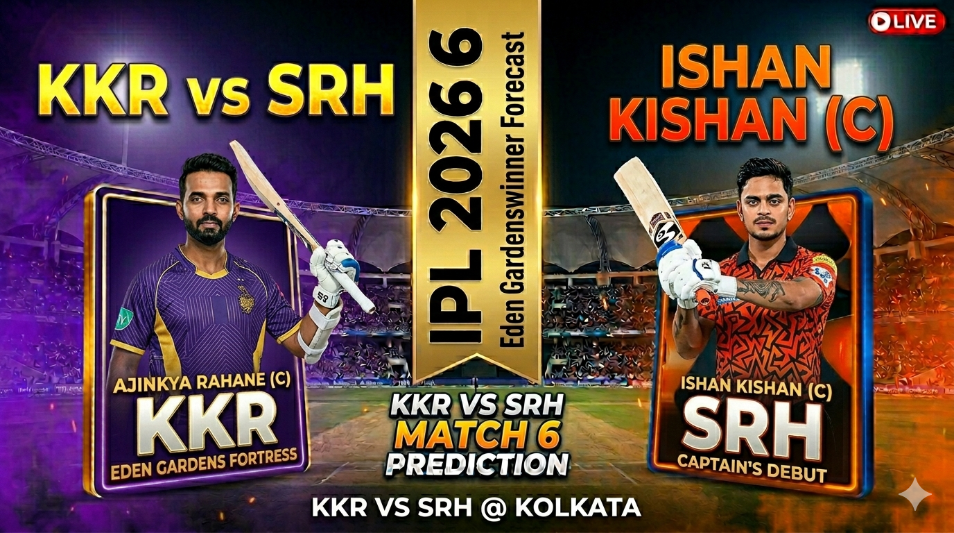 IPL Live Score 2026 – Today’s IPL Match Live Scores & Updates